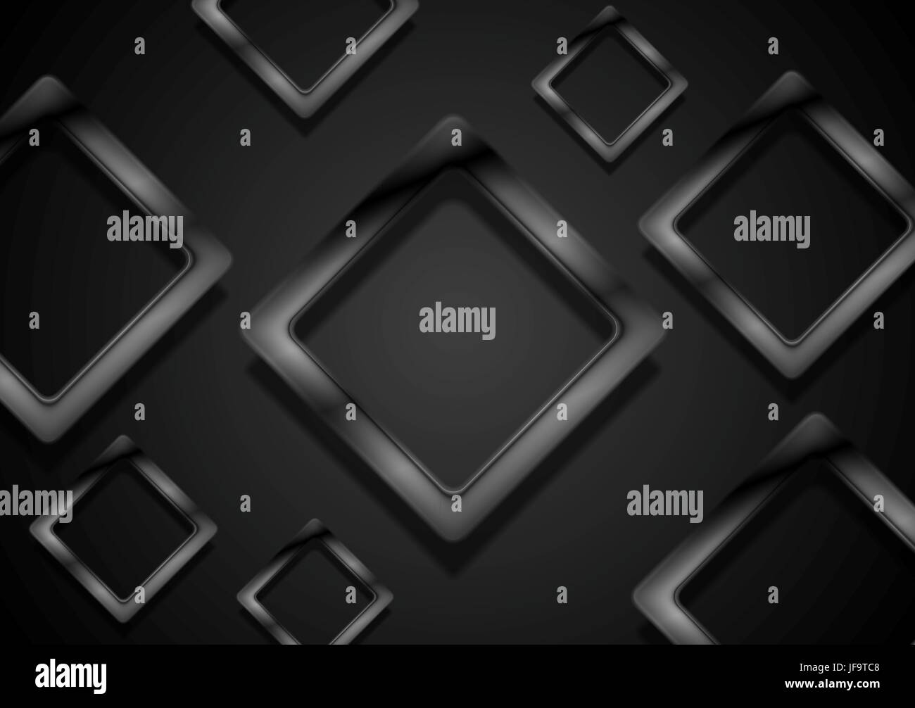 Geometric squares gradient pattern Black and White Stock Photos ...