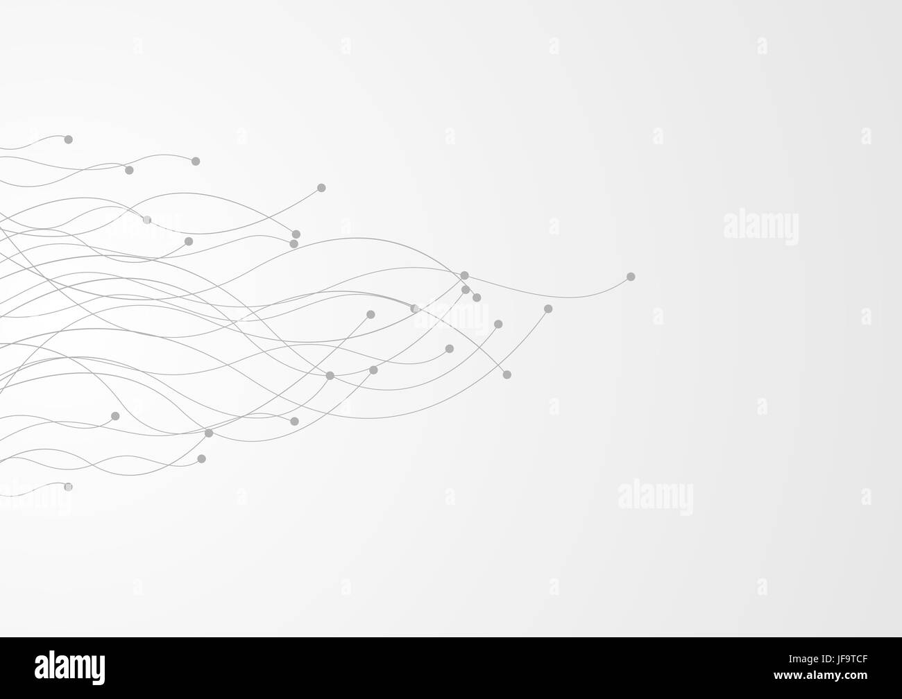 Tech background with curved circuit board Stock Photo - Alamy