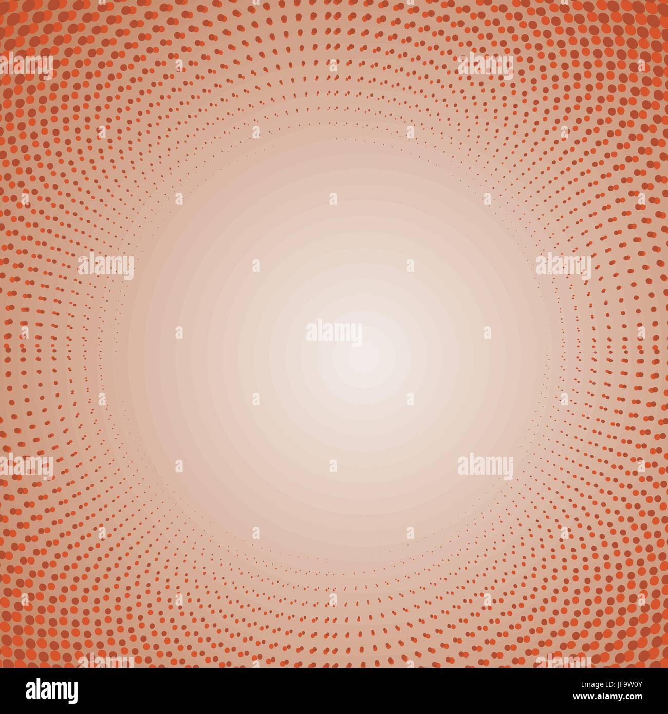 Halftone Patterns. Set of Halftone Dots. Dots on Red Background ...