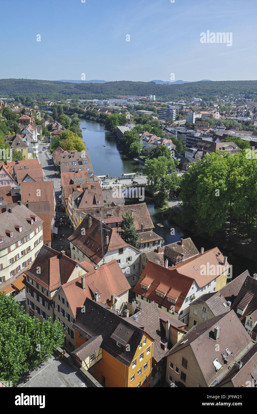 Tuebingen in the Neckar Valley, Germany Stock Photo - Alamy