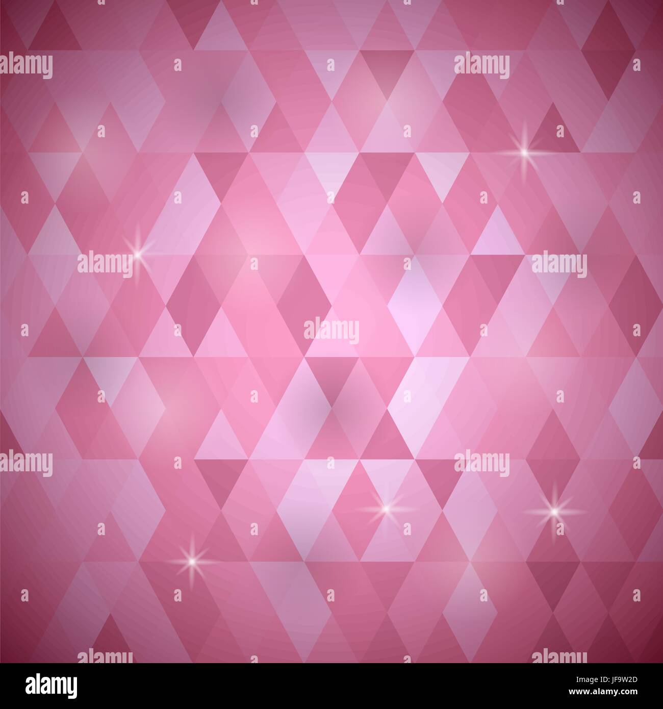 Abstract Pink Background. Pink Geometric Retro Mosaic Pattern Stock ...