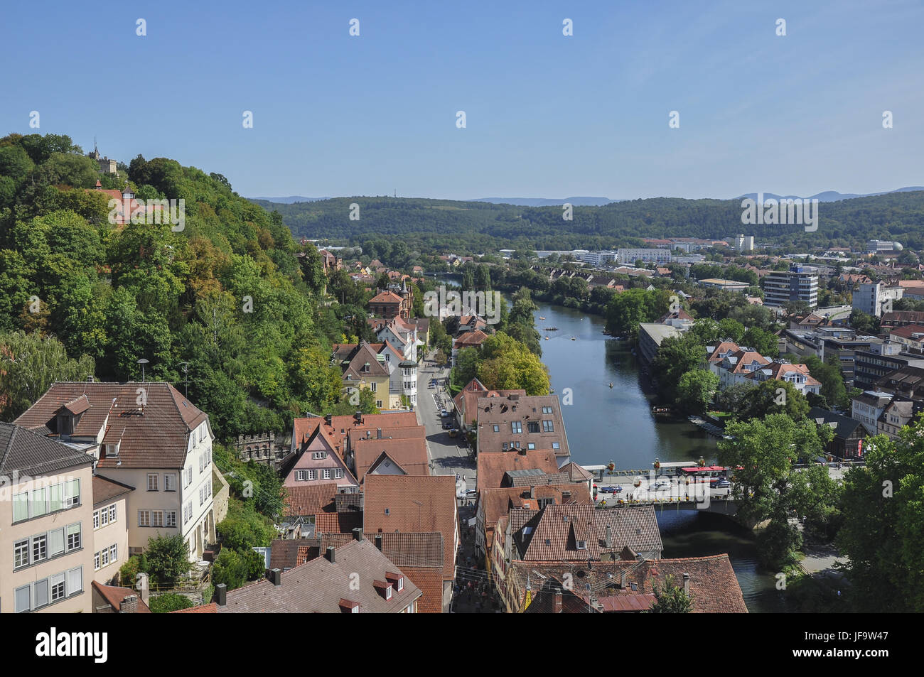 Tuebingen in the Neckar Valley, Germany Stock Photo - Alamy