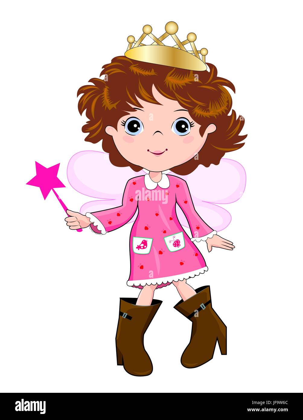 Baby queen performance Stock Vector Images - Alamy