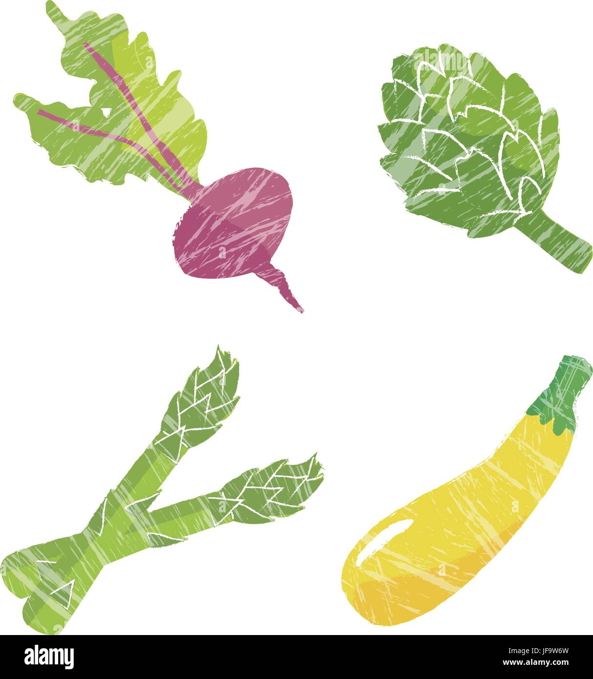 Foodstuff vegetable plant yellow Stock Vector Images - Alamy