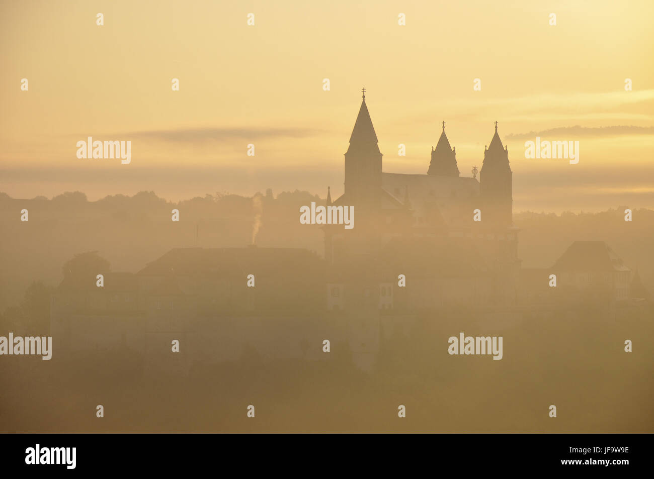 Comburg Castle in Schwaebisch Hall, Germany Stock Photo - Alamy