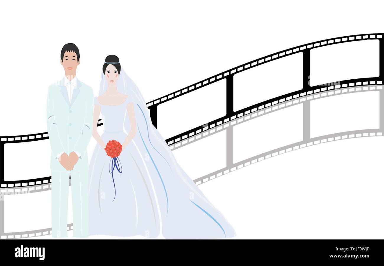 Beautiful bride with nice background Stock Vector Image & Art - Alamy