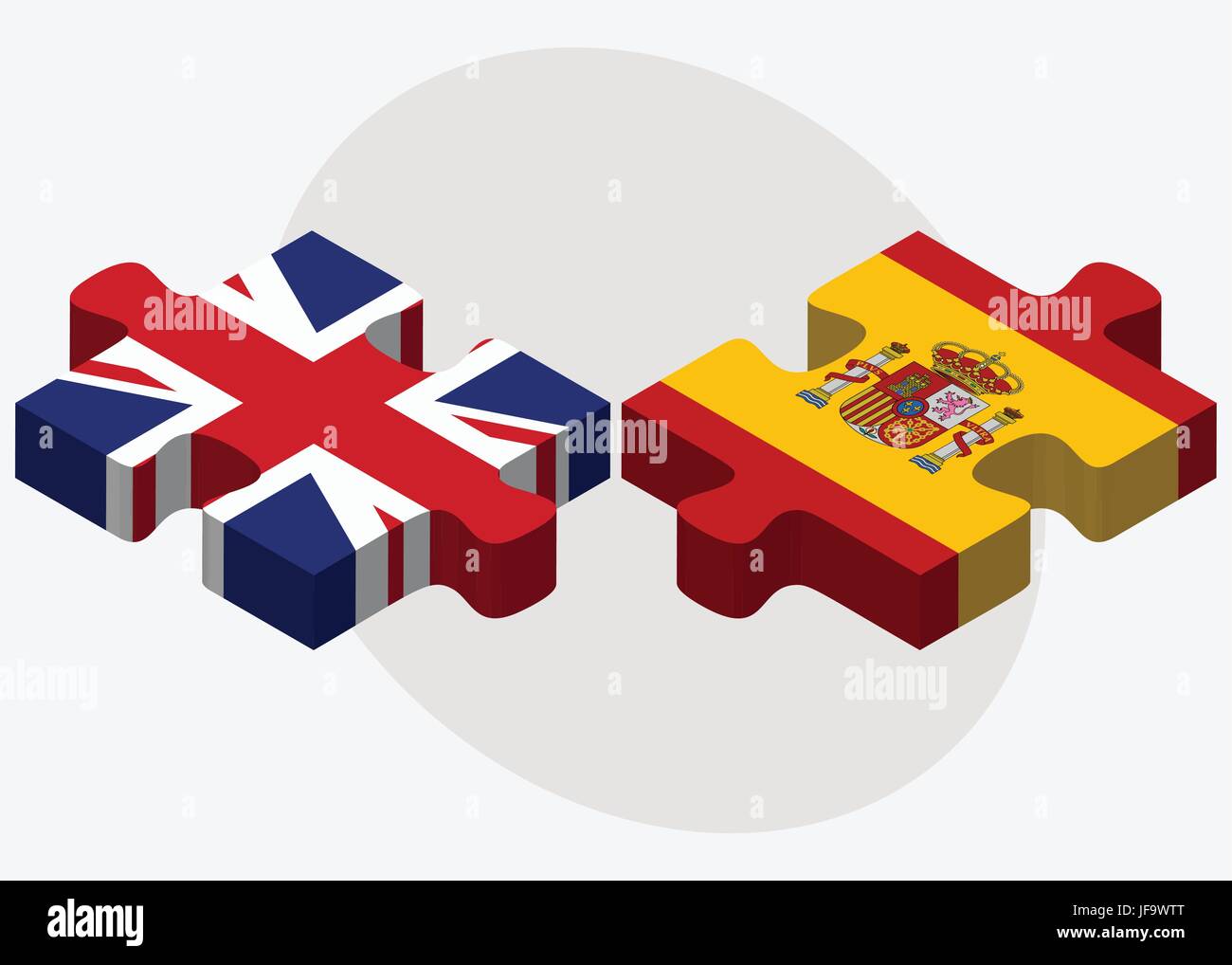 United Kingdom and Spain Flags Stock Vector Image & Art - Alamy