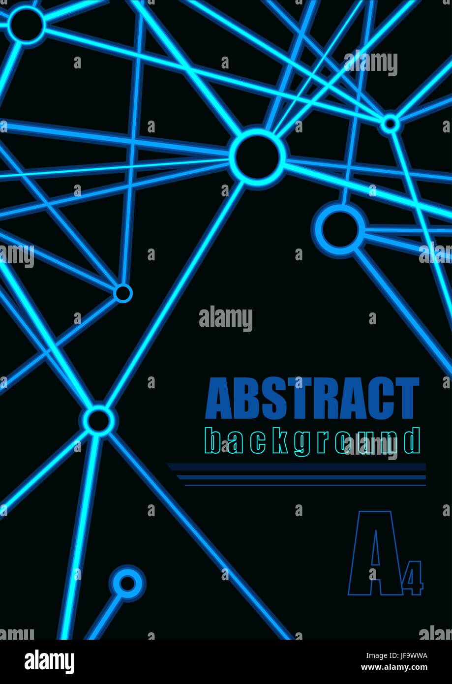 Abstract Connection Background Stock Vector Image & Art - Alamy