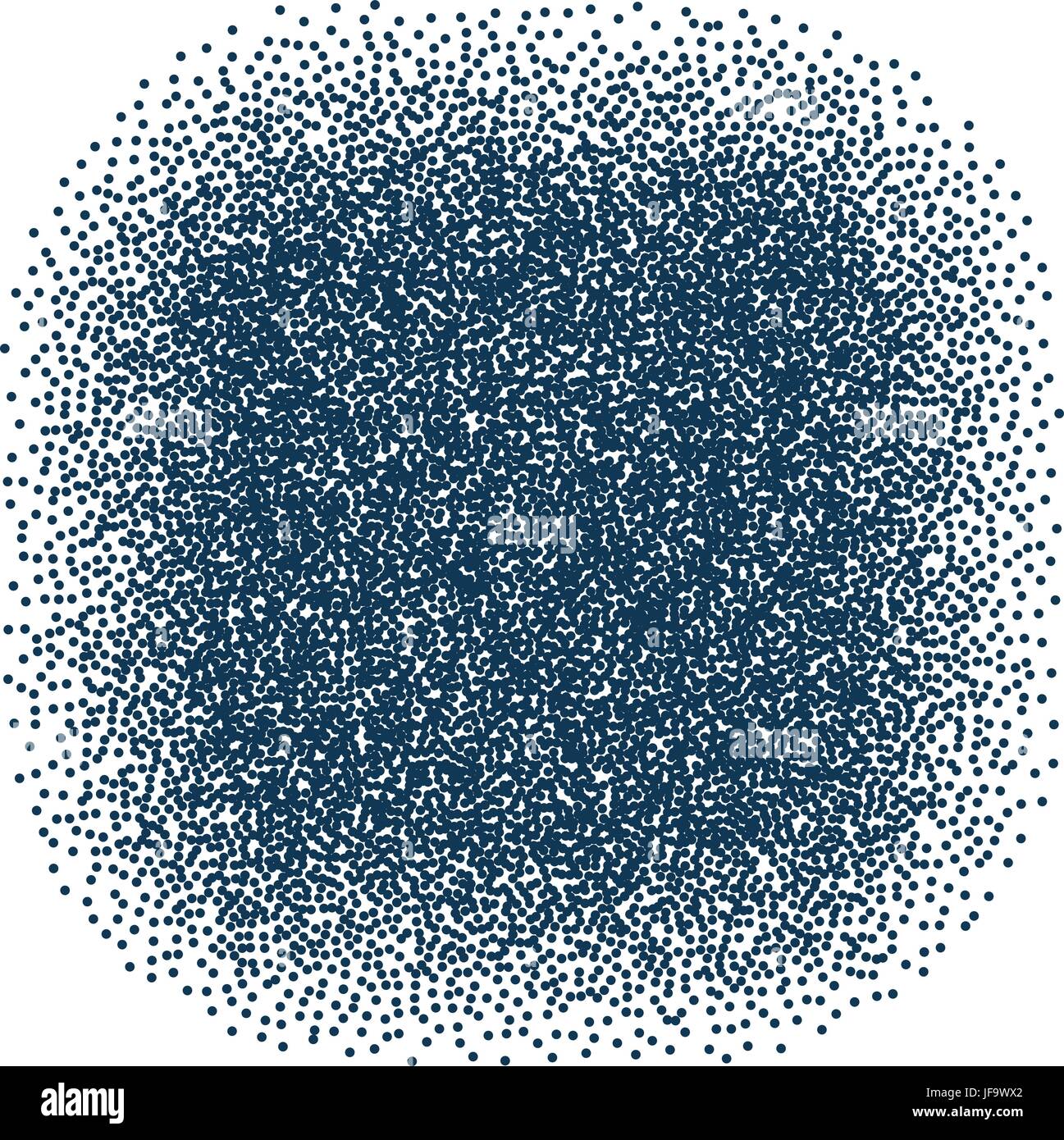 Blue dotted banner Stock Vector Image & Art - Alamy