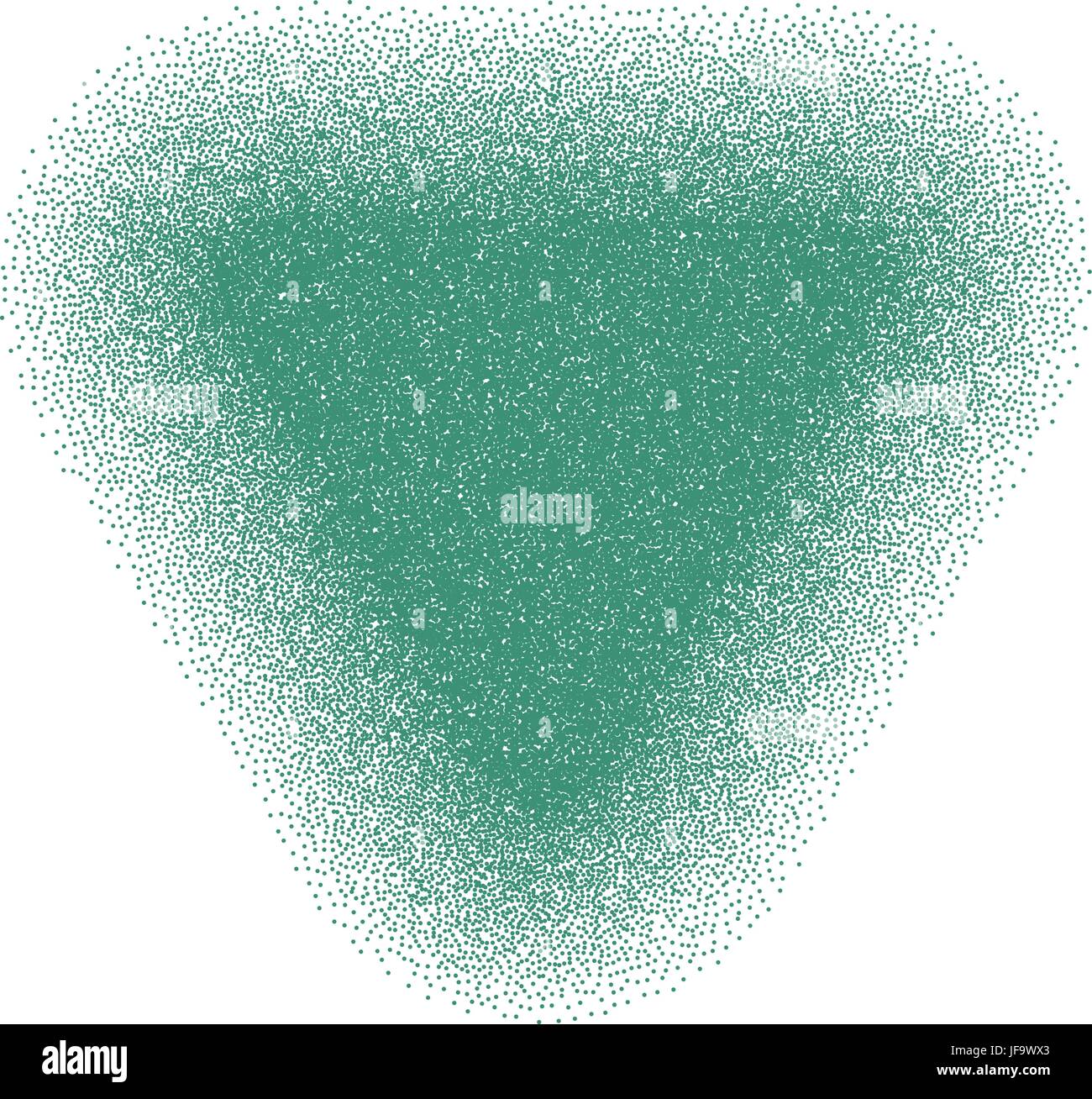 Triangle dotted banner Stock Vector Image & Art - Alamy