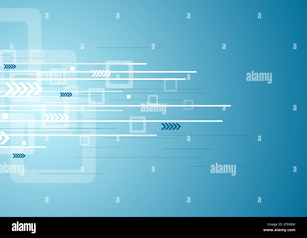 Abstract blue technology background Stock Photo - Alamy