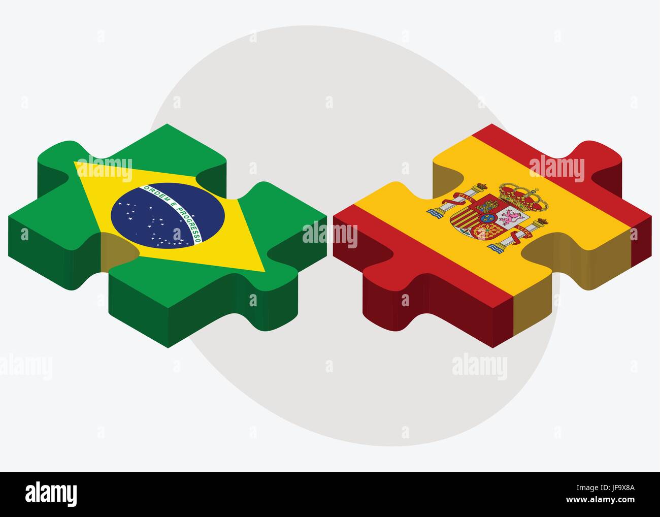 Brazil and Spain Flags Stock Vector Image & Art - Alamy