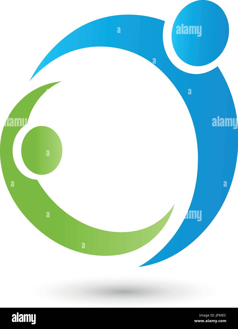 two people logo,people Stock Vector Image & Art - Alamy