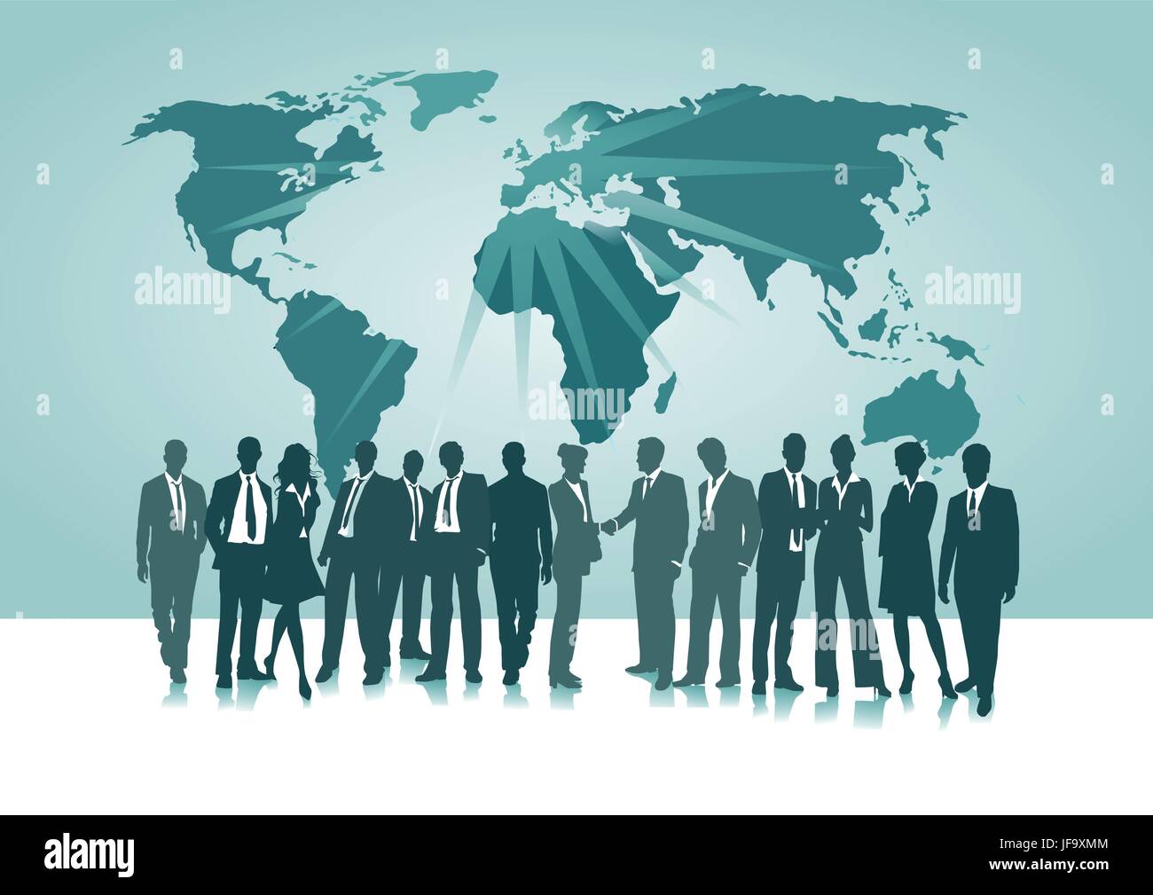 Worldwide connectivity Stock Vector Images - Alamy