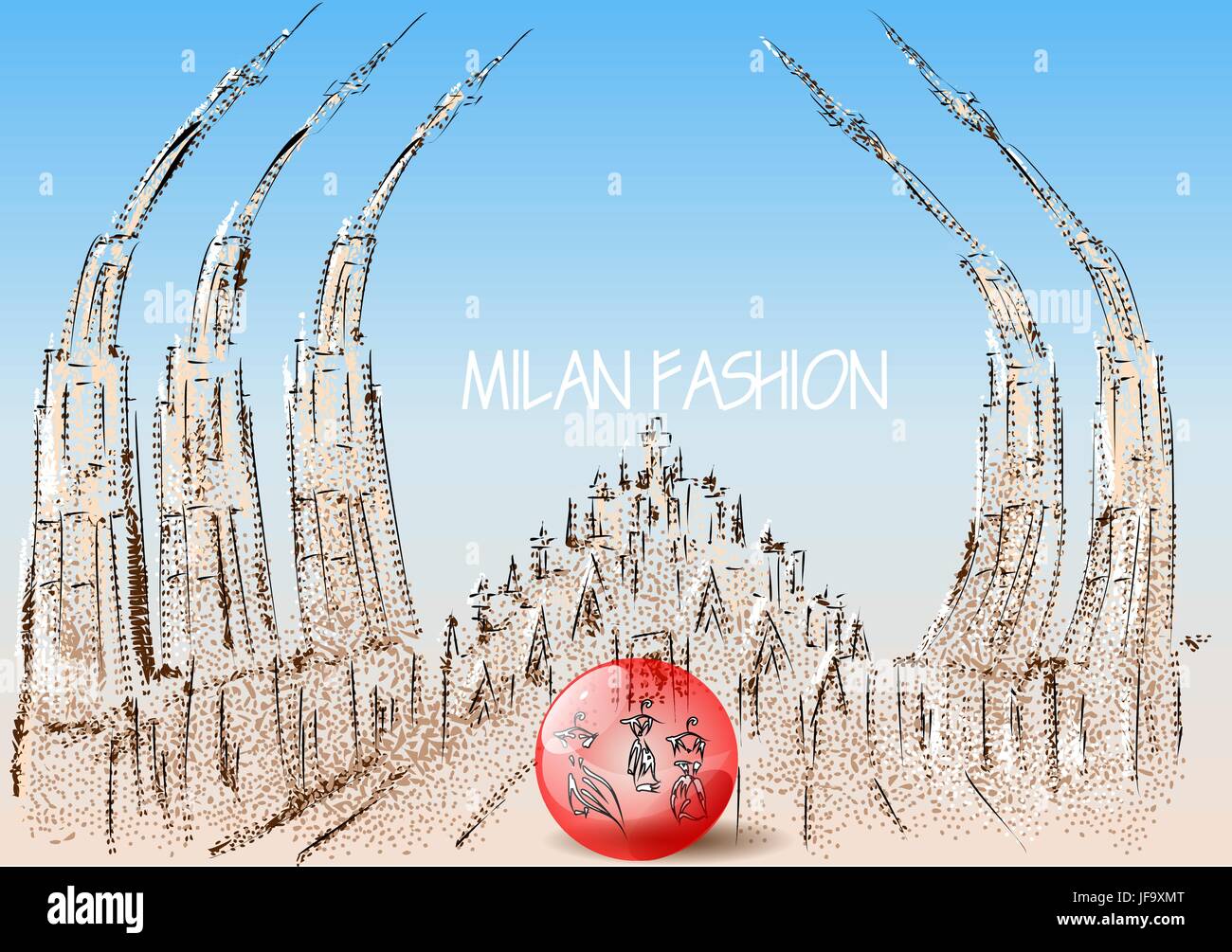 Runway fashion show Stock Vector Images - Alamy