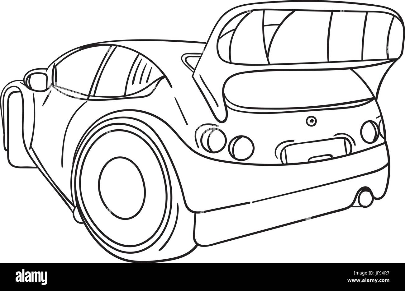 Rally style Black and White Stock Photos & Images - Alamy