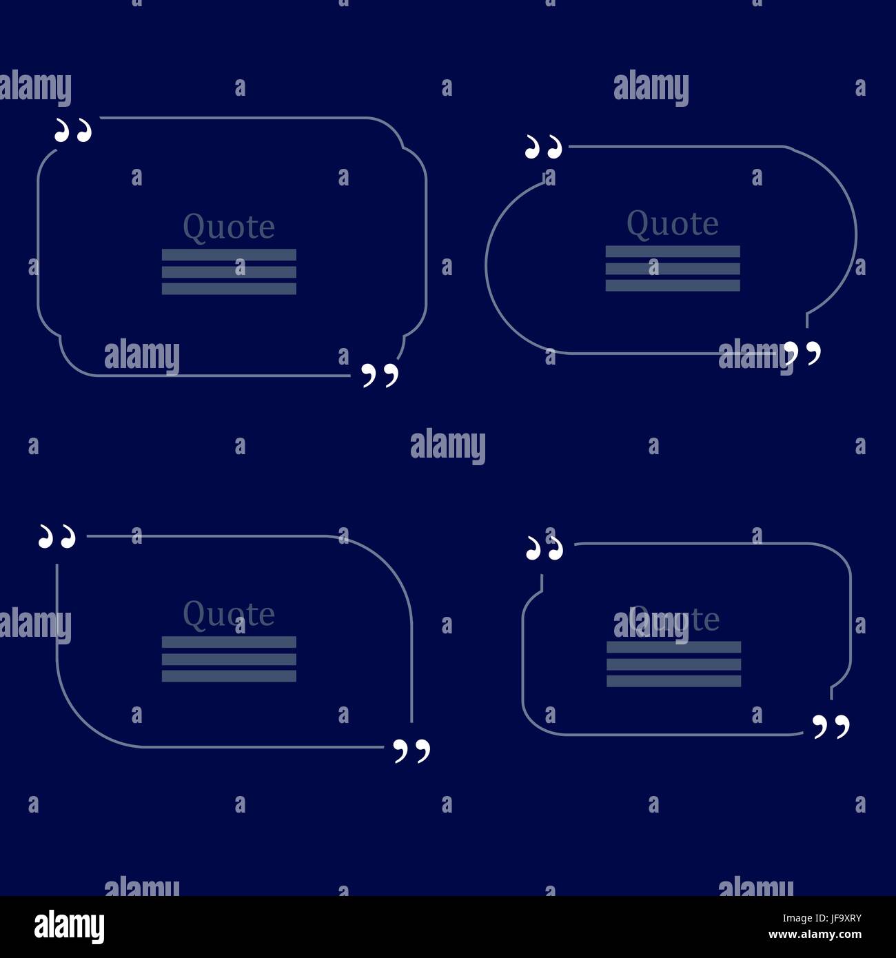 Quotation Bubble Template