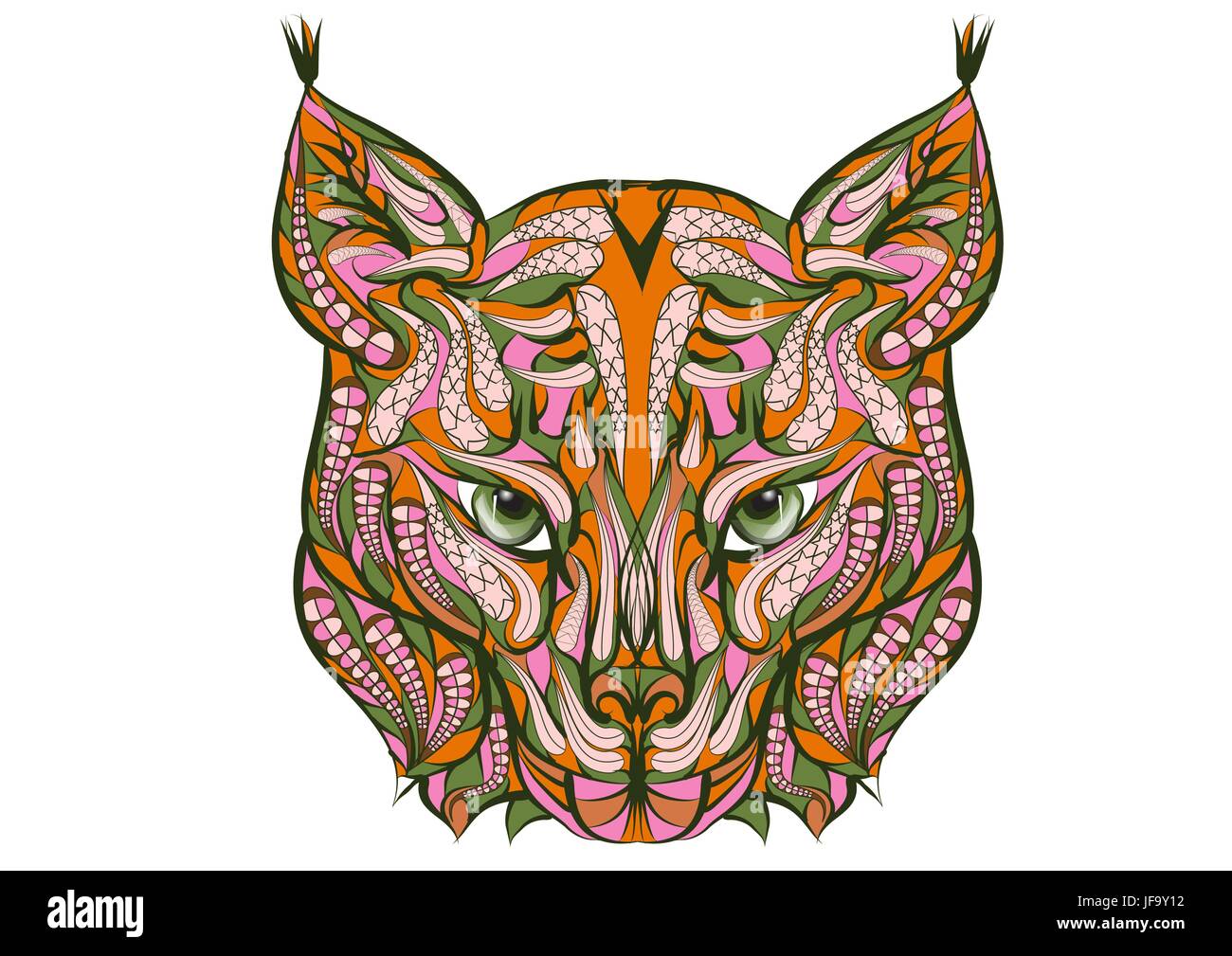Lynx picture Stock Vector Images - Alamy