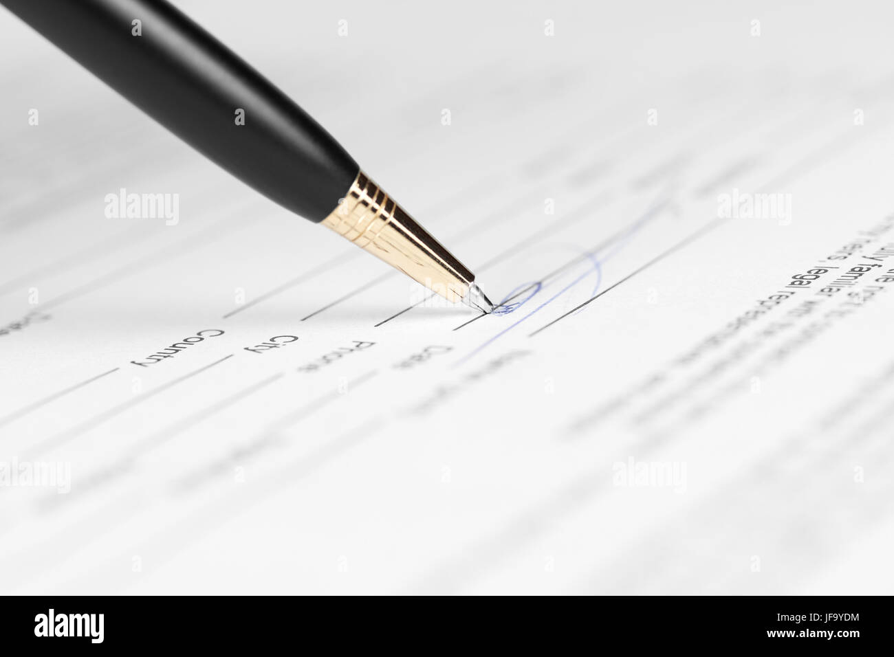 Form filling hi-res stock photography and images - Alamy