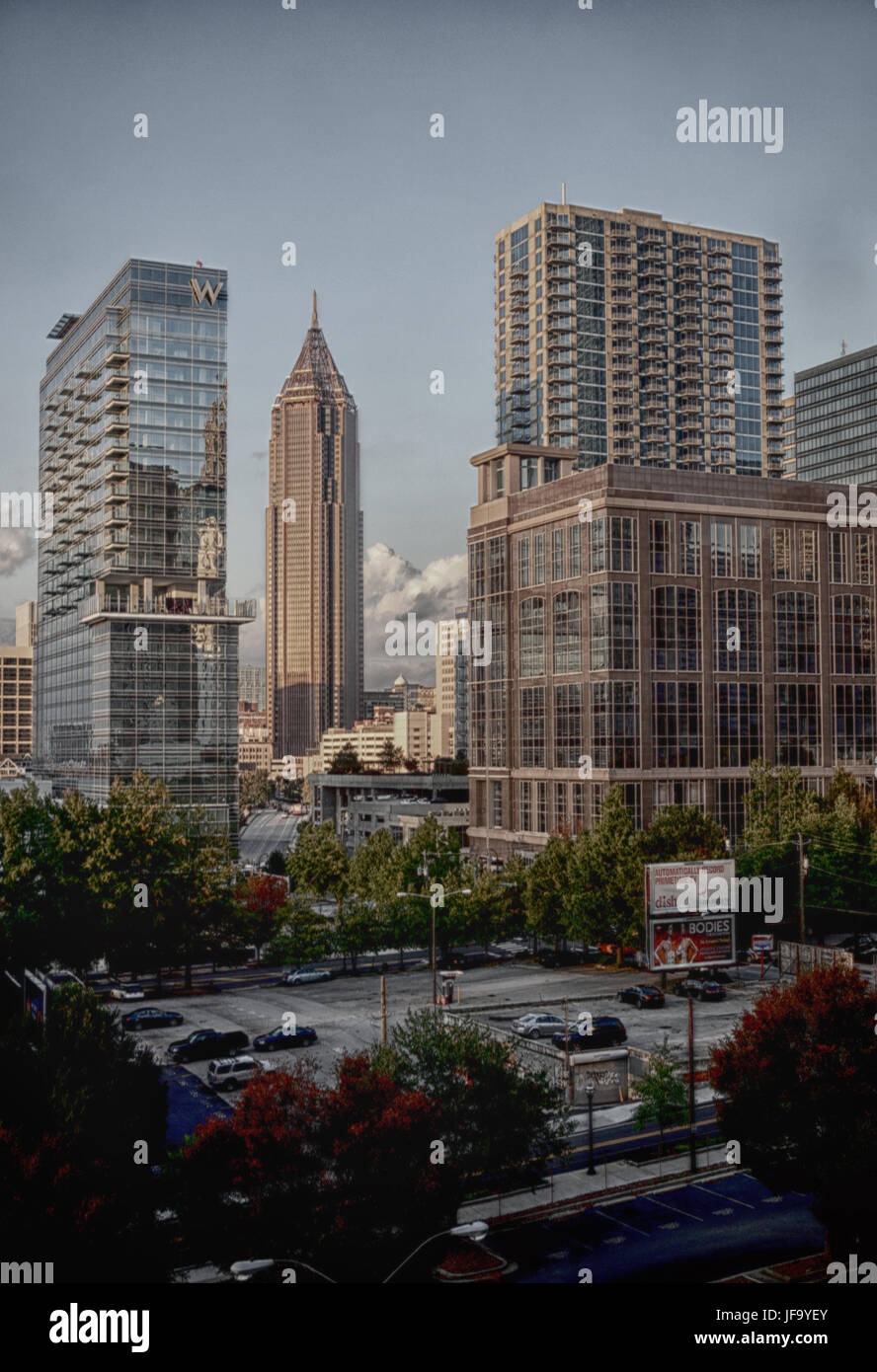 Atlanta parking hi-res stock photography and images - Alamy