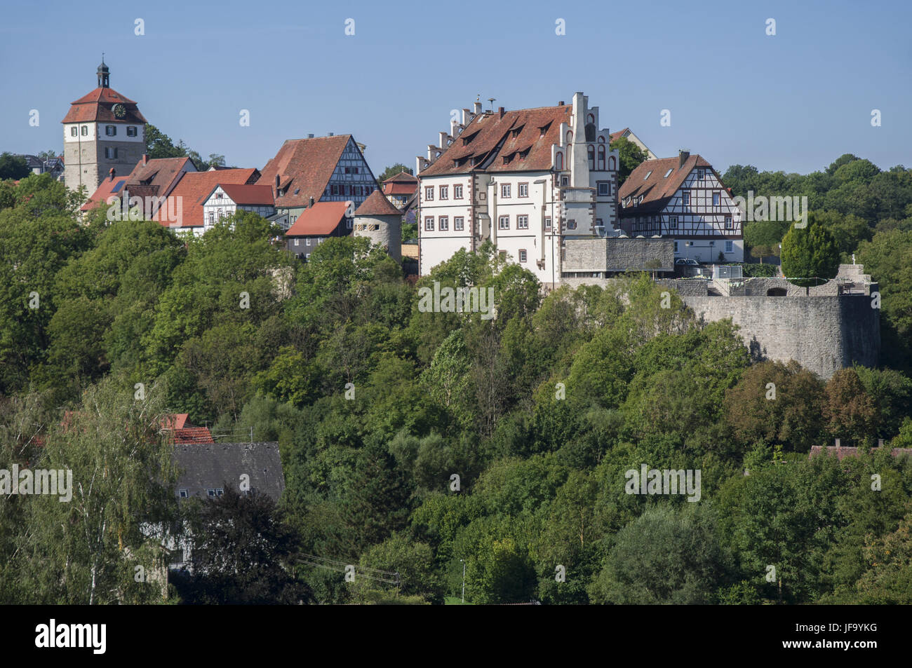 Old-Town of Vellberg, Germany Stock Photo - Alamy