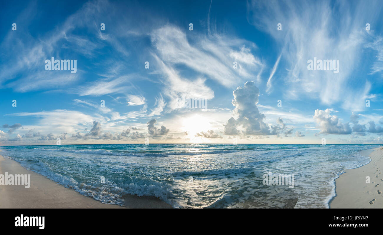 Panoramic Beach Scene High Resolution Stock Photography and Images - Alamy