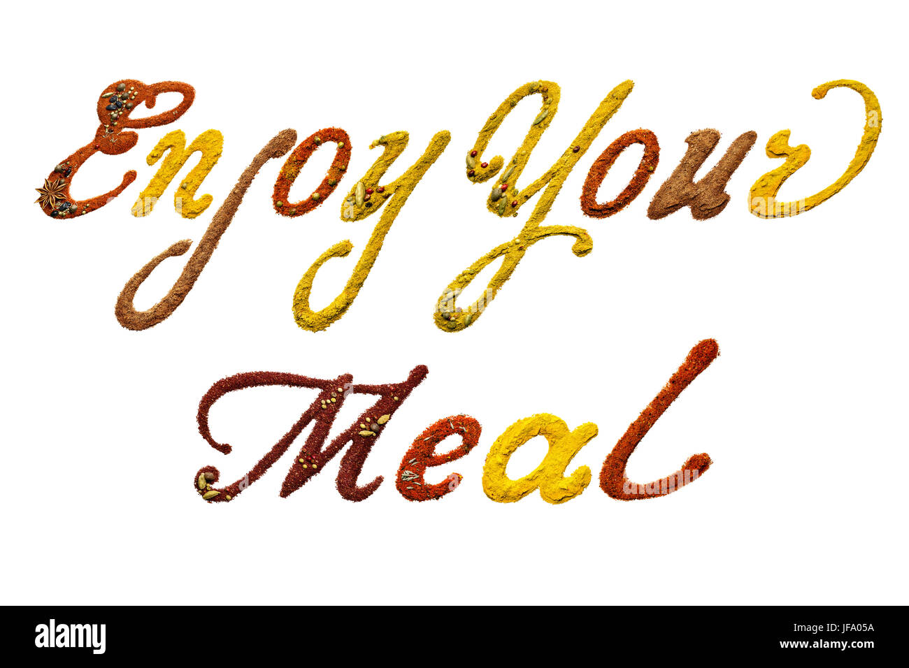 Enjoy you meal Stock Photo - Alamy