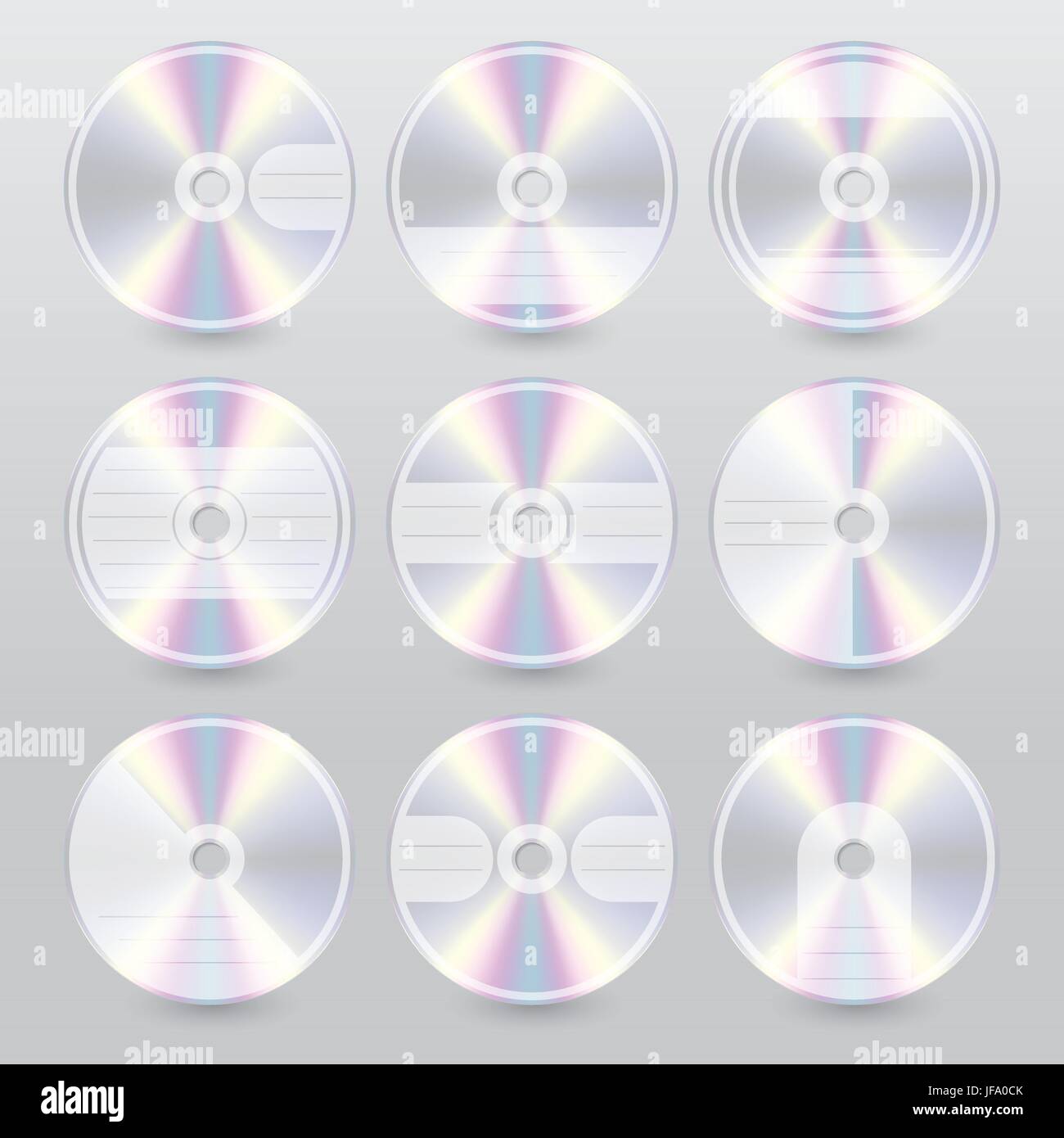 Various cd dvd blu ray cover designs Stock Vector Image & Art - Alamy