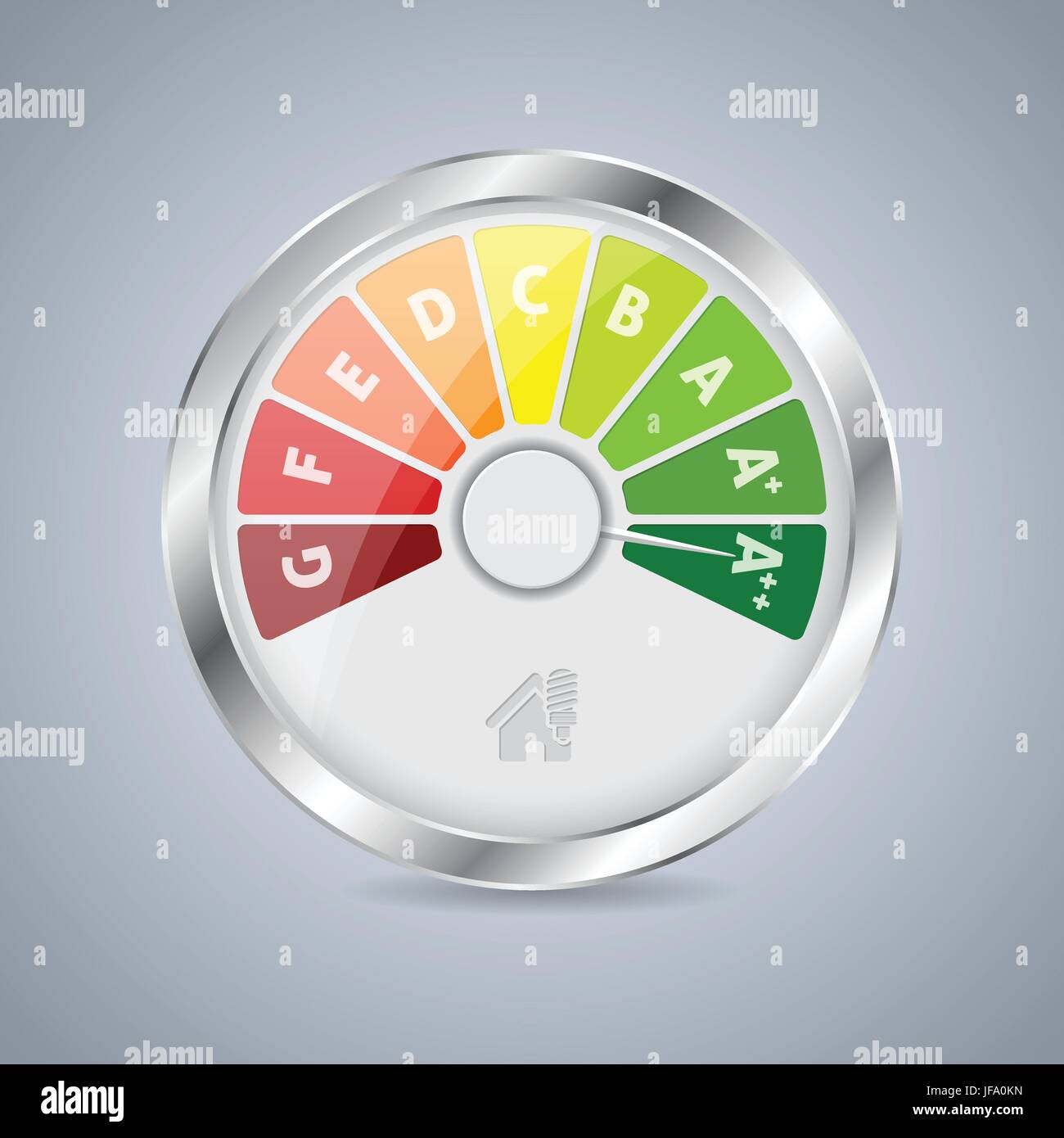 Energy class gauge design Stock Vector Image & Art - Alamy