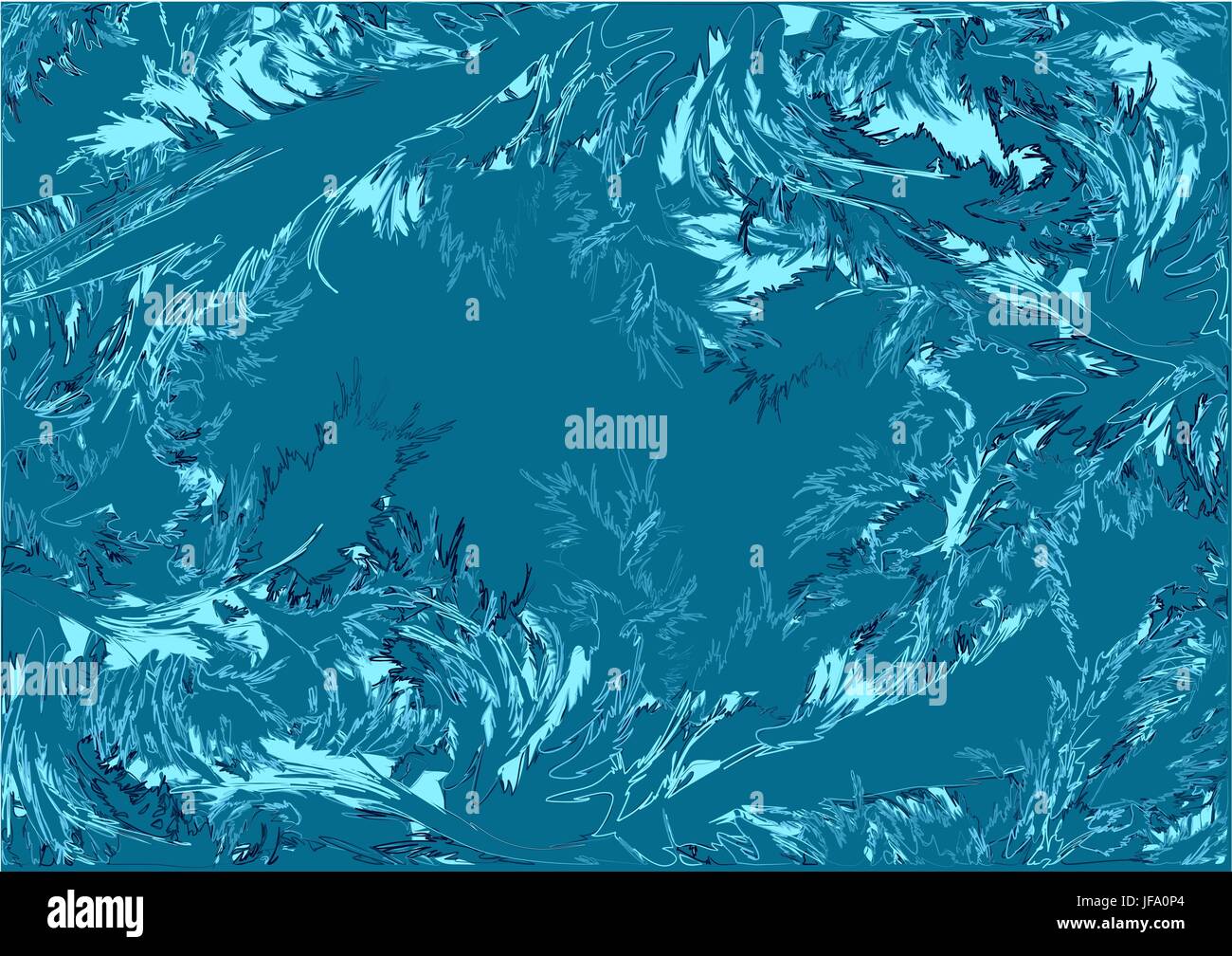 blue abstract winter background Stock Vector Image & Art - Alamy