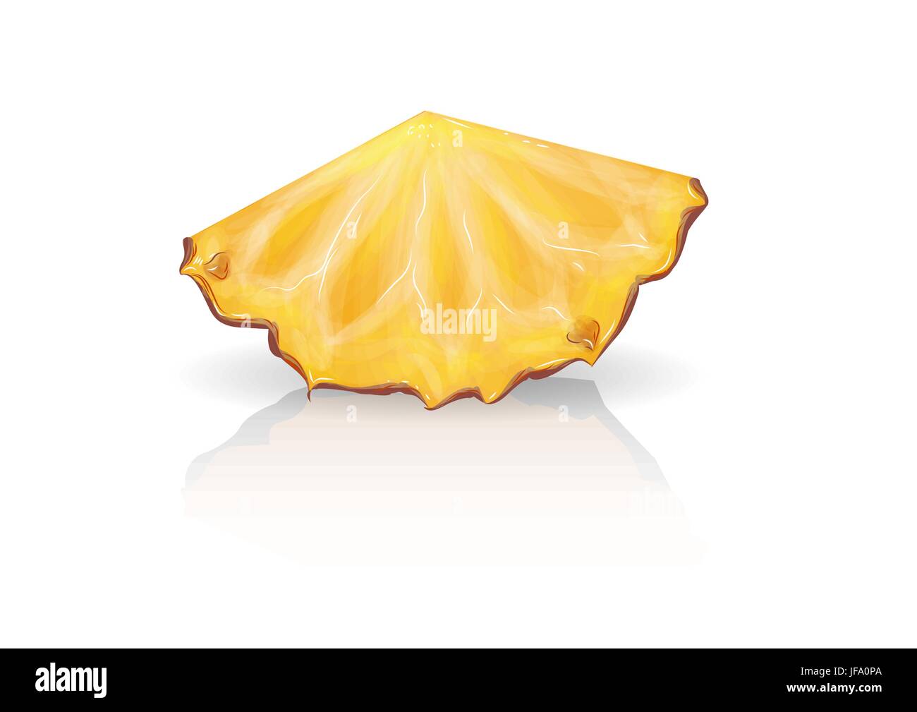 piece of pineapple Stock Vector Image & Art - Alamy