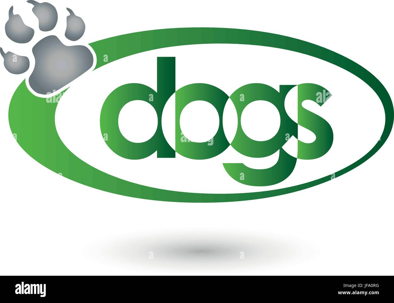 Hunde logo Stock Vector Images - Alamy