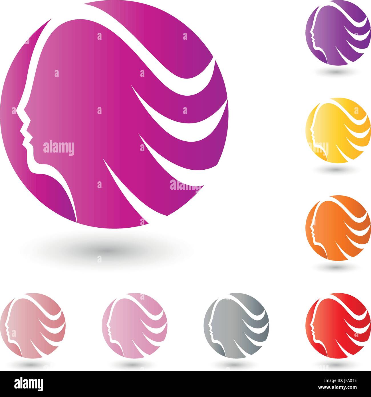 Hair consultation vector vectors hi-res stock photography and images ...