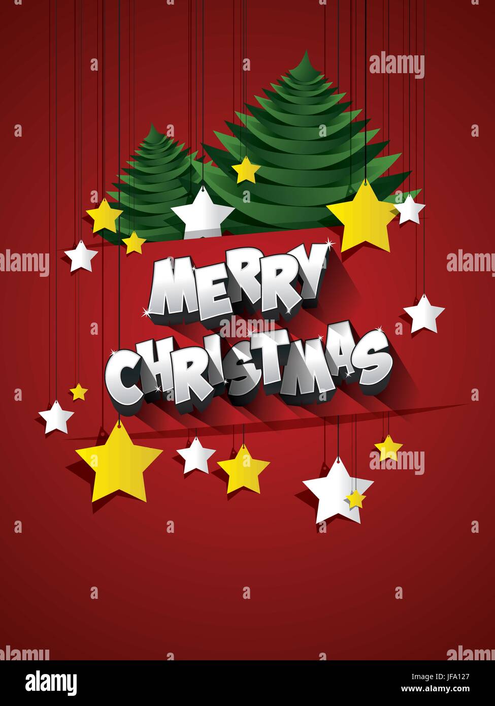 Template paper model christmas Stock Vector Images - Alamy