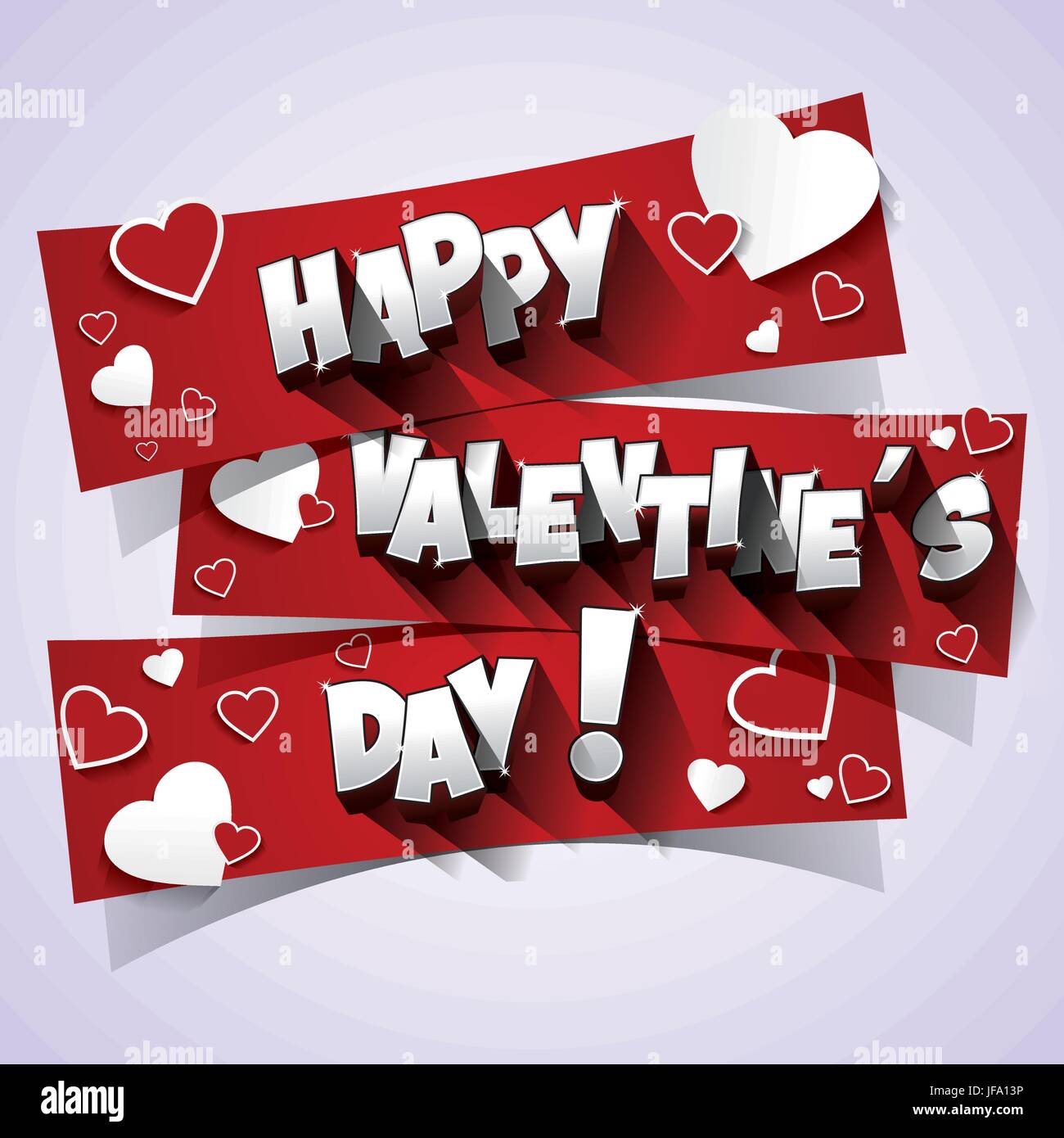 Happy Valentines Day Stock Vector Image And Art Alamy