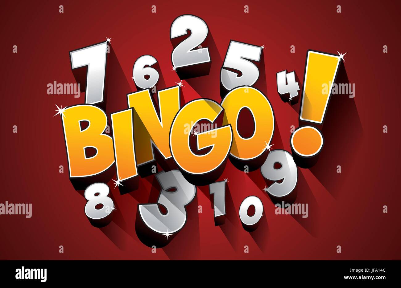 Creative Abstract Bingo Stock Vector Image & Art - Alamy