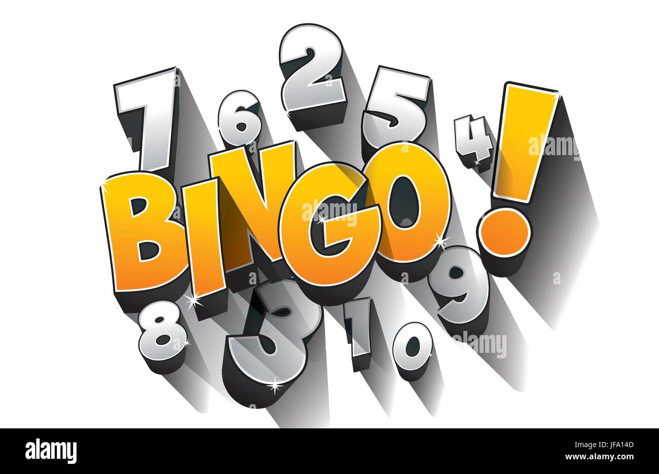 Creative Abstract Bingo Stock Vector Image & Art - Alamy