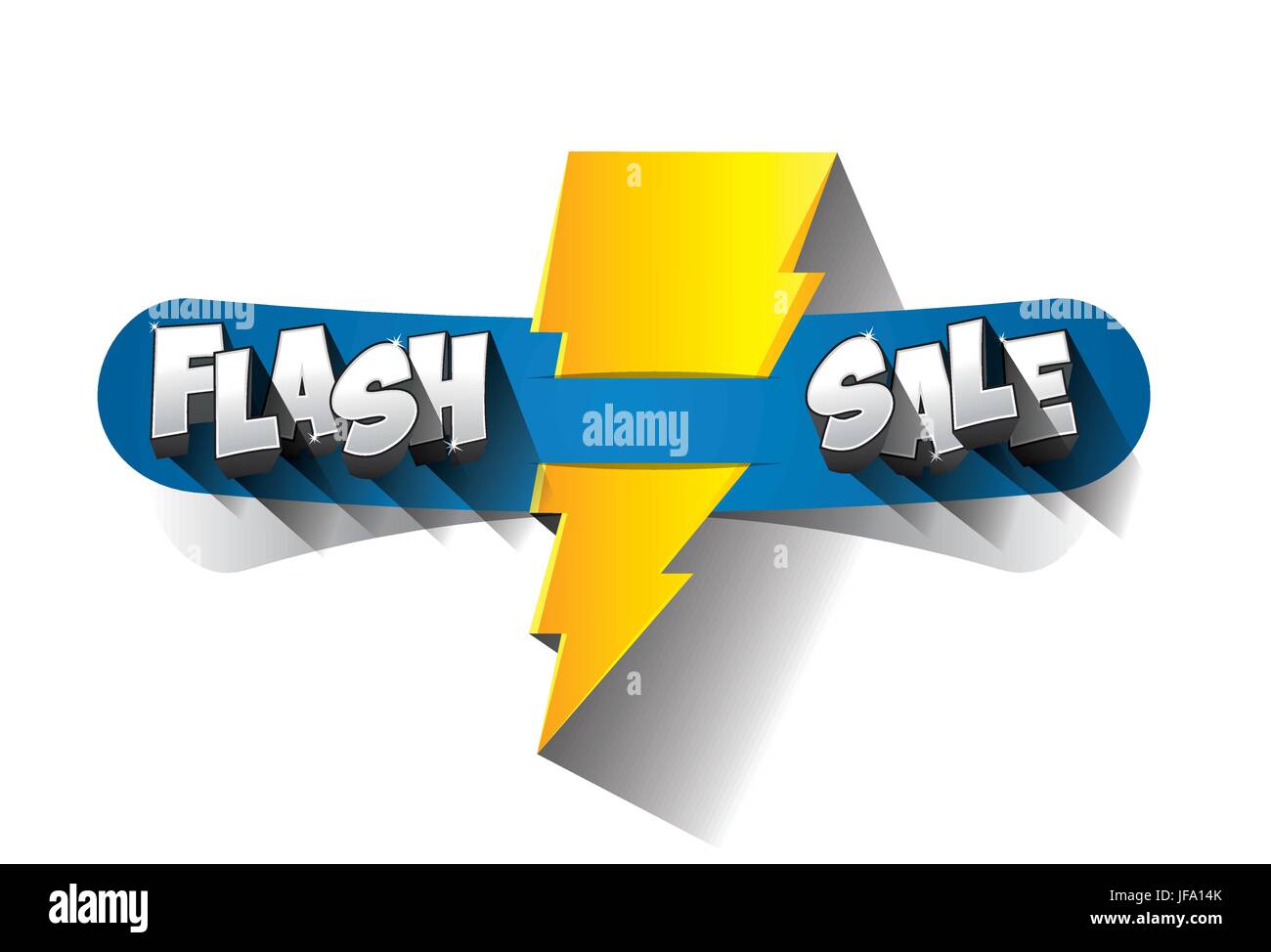 Flash sale sign copy Stock Vector Images - Alamy