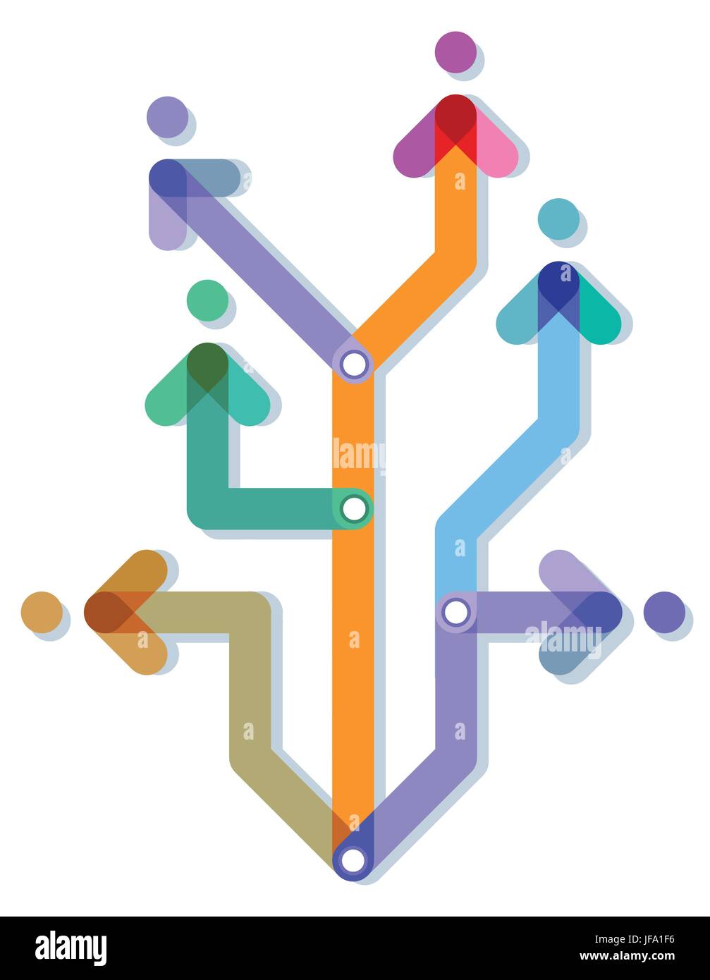 Angled arrows hi-res stock photography and images - Alamy