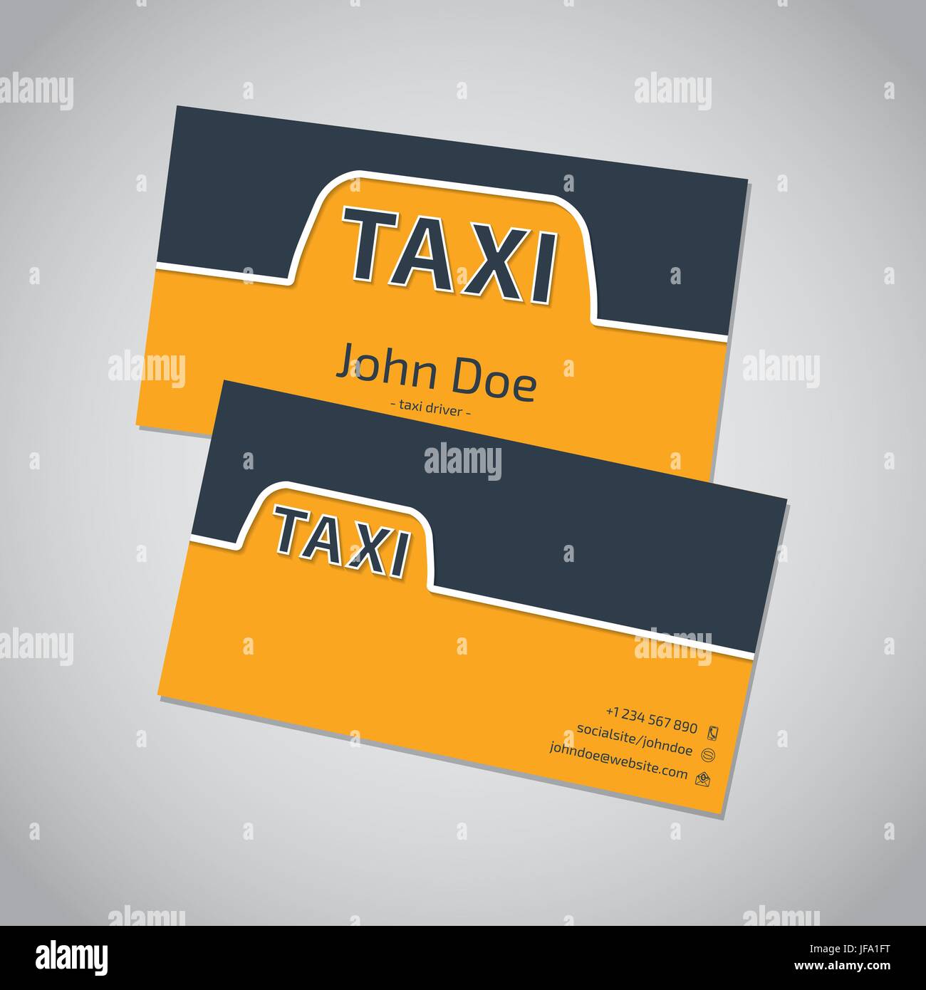 Taxi project Stock Vector Images - Alamy