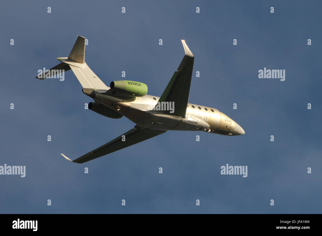 N259GA (serial number 2059), an IAI Gulfstream G280, departing ...