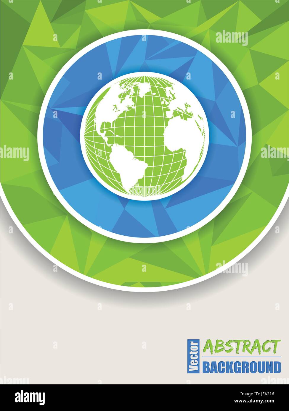 Abstract blue globe with green sheet hi-res stock photography and ...