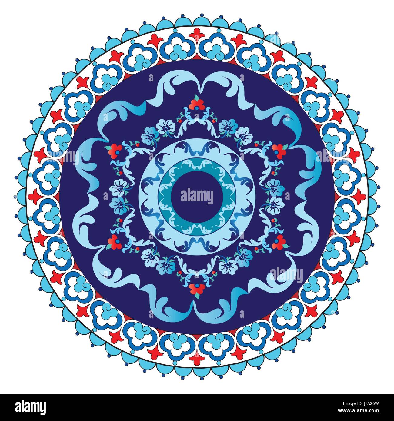 Antique Ottoman borders and frames series nine Stock Vector Image & Art ...