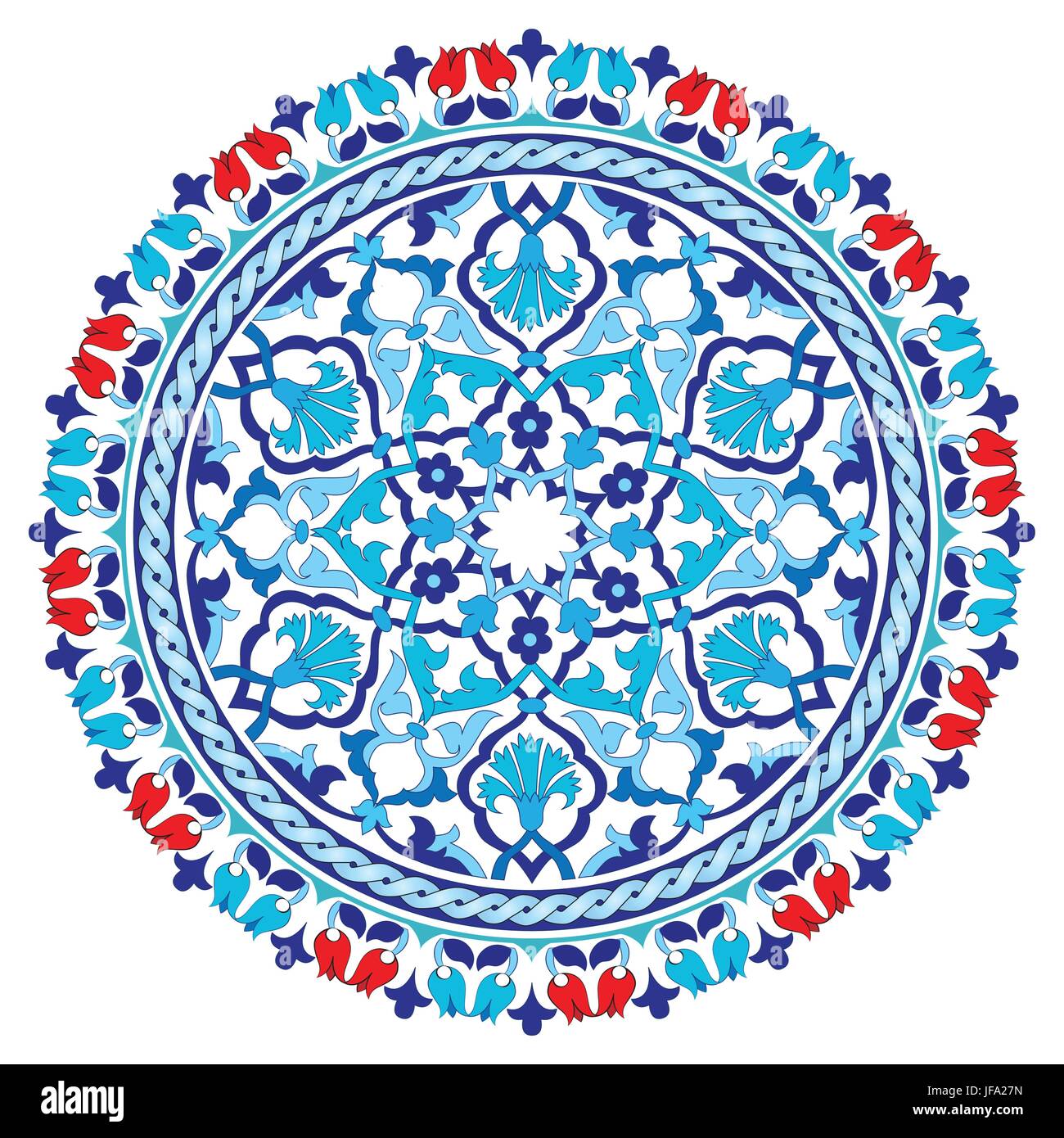 Antique Ottoman borders and frames series twenty five Stock Vector ...