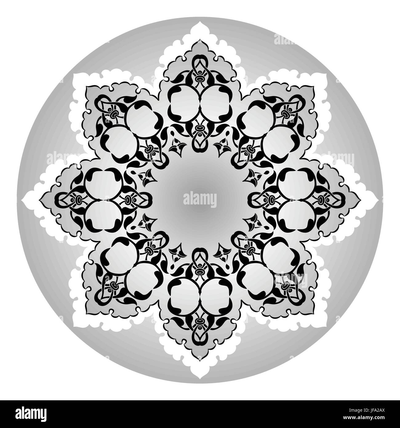Antique ottoman turkish vector design eleven Stock Vector Image & Art ...
