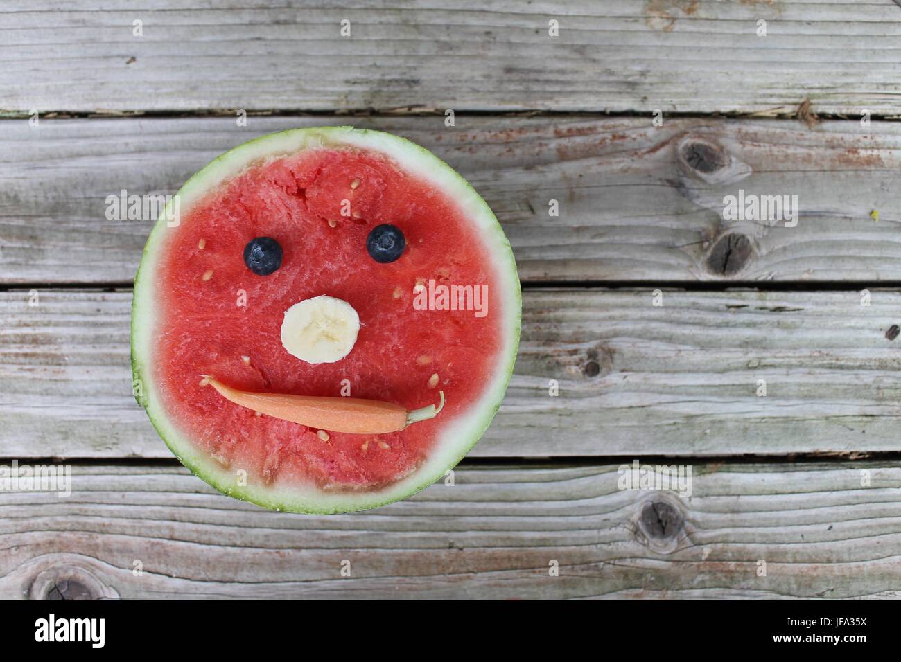 Happy watermelon hi-res stock photography and images - Alamy