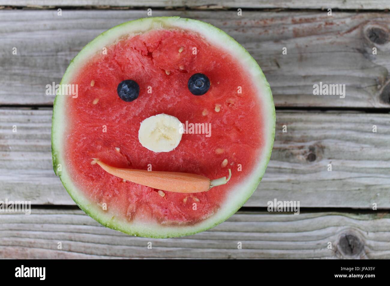 Happy watermelon hi-res stock photography and images - Alamy