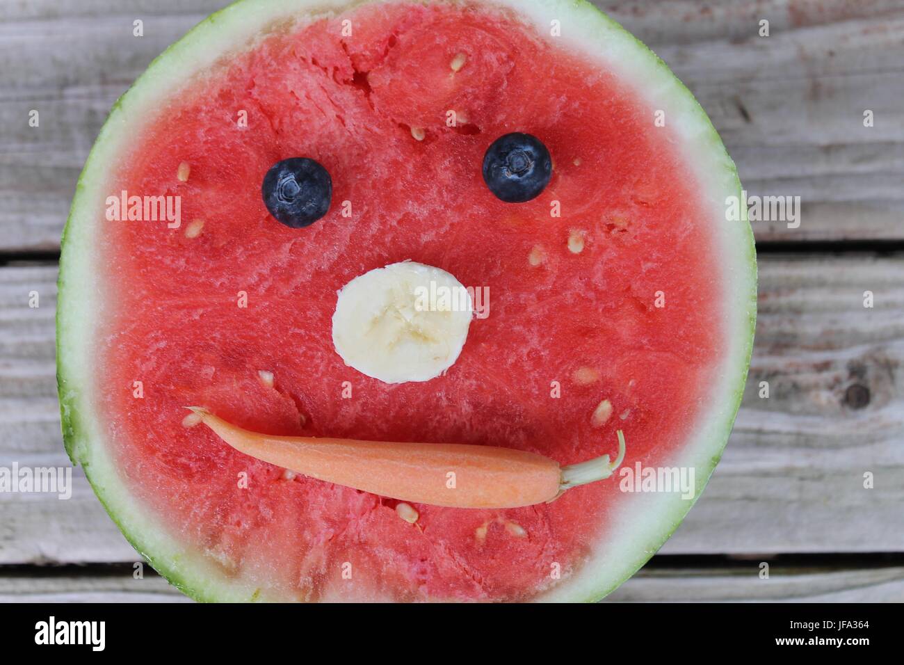 Happy watermelon hi-res stock photography and images - Alamy