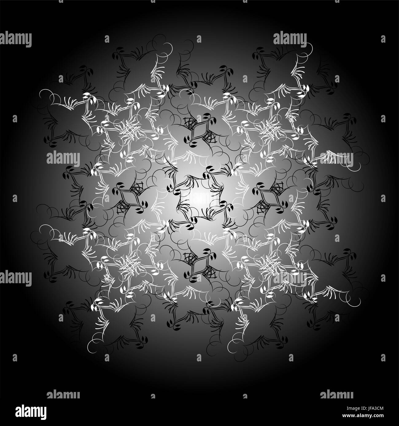 Style floral Black and White Stock Photos & Images - Alamy