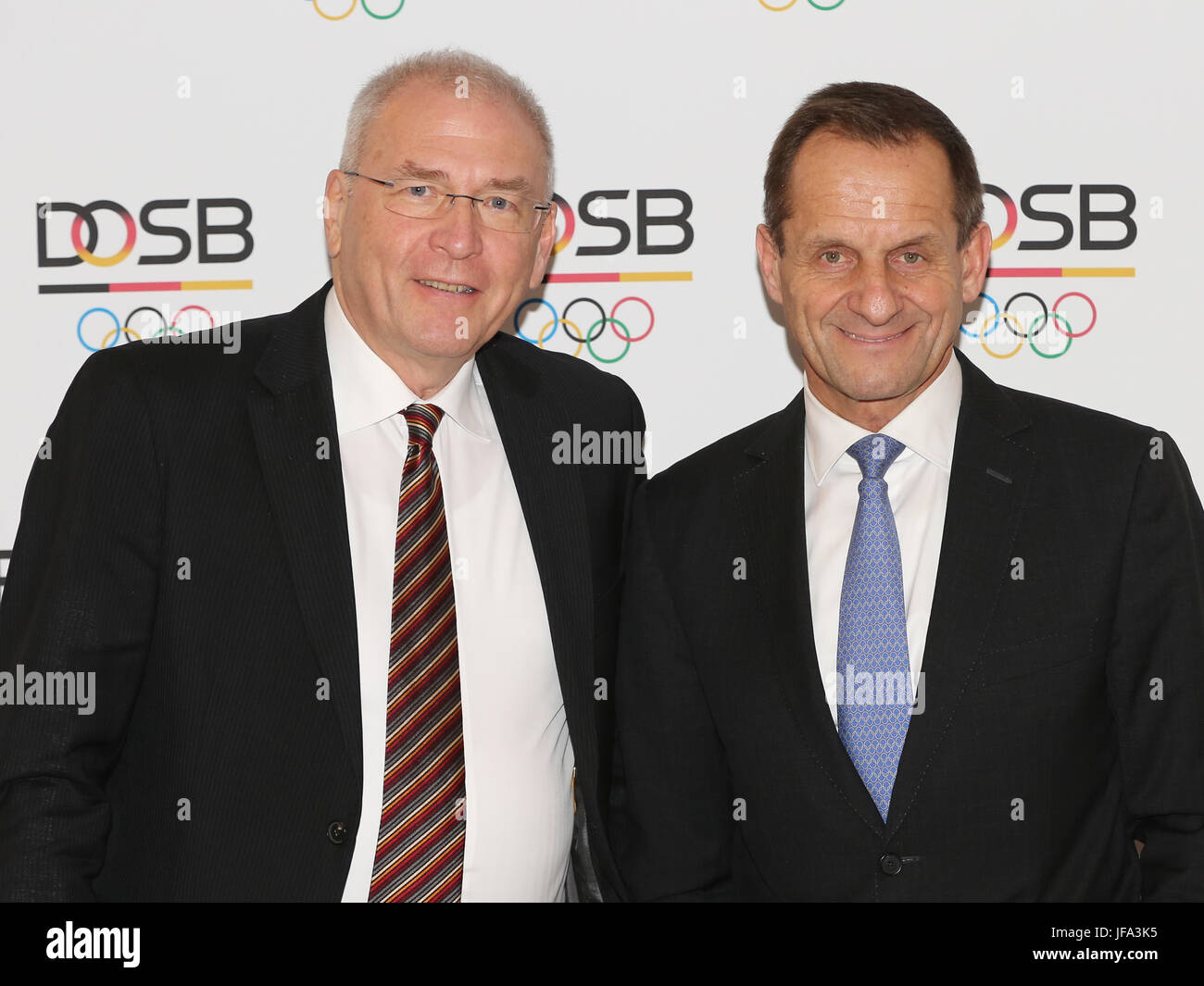 Alfons Hörmann and Dr. Michael Vesper Stock Photo - Alamy